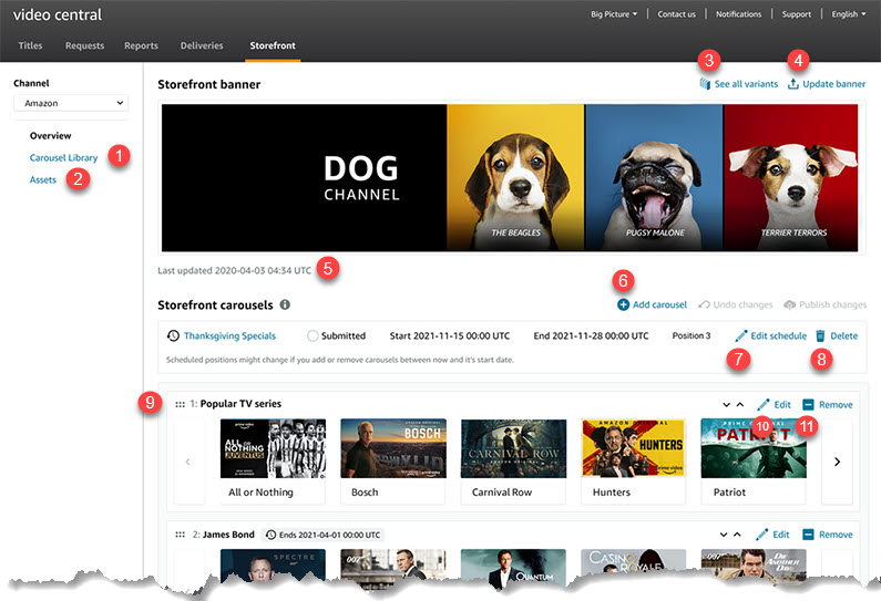 Support – Video Central
