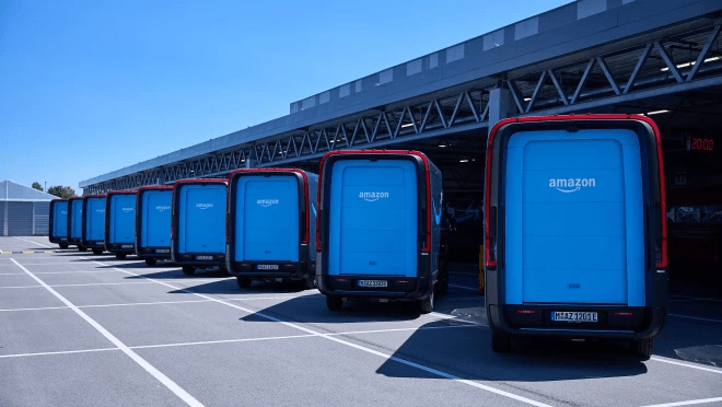 Elektrolieferfahrzeuge von Rivian – Amazon DSP Deutschland