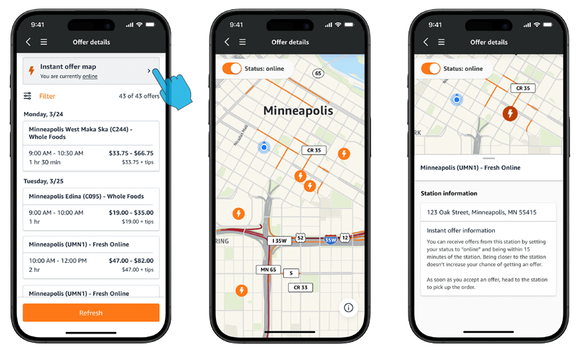 Amazon Flex Instant Offers for Delivery Partners | Amazon Flex Blog | US
