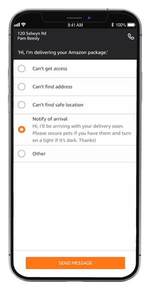 Making successful deliveries at each drop-off location | Amazon Flex ...