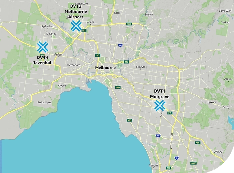 Amazon Flex Melbourne delivery stations
