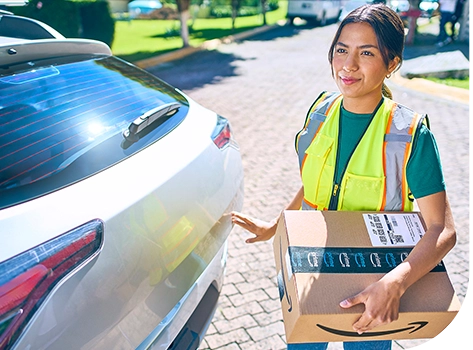 Por qué realizar entregas con Amazon Flex