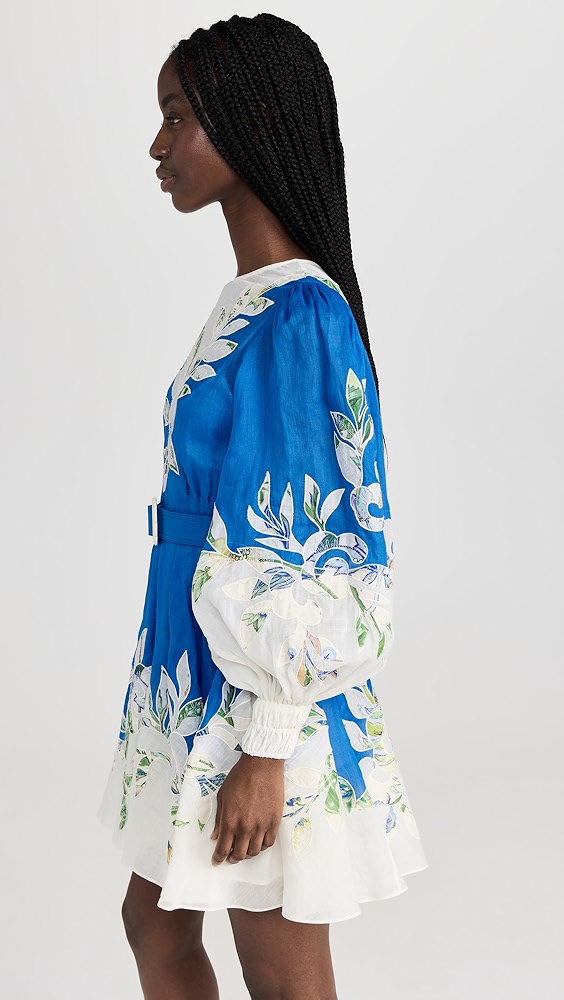 Alemais Rita Embroidered Mini Dress | Shopbop