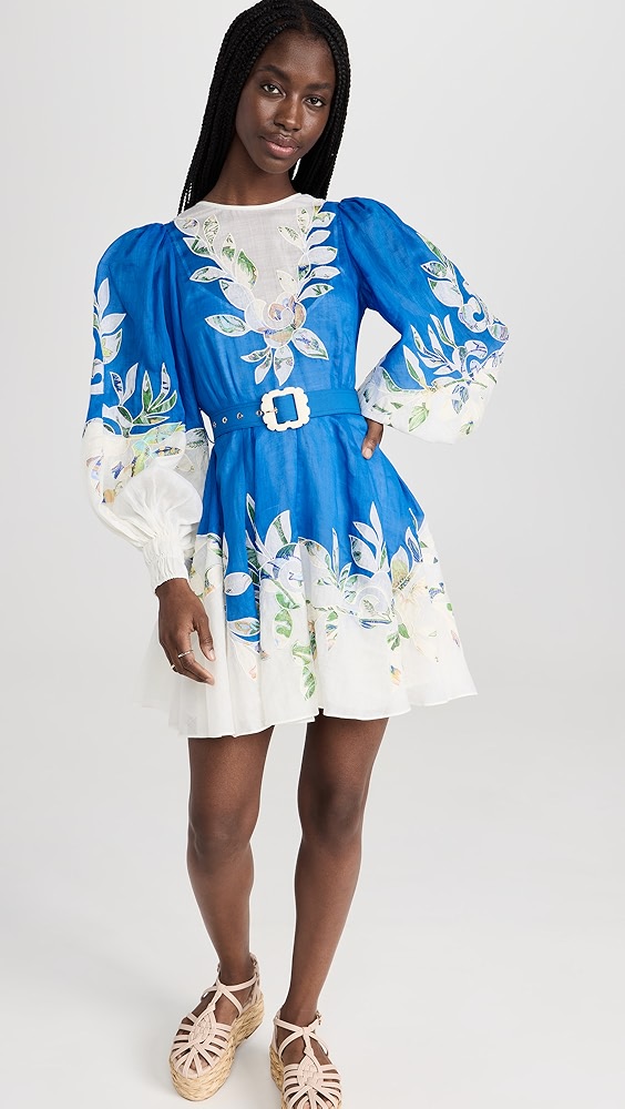 Alemais Rita Embroidered Mini Dress | Shopbop