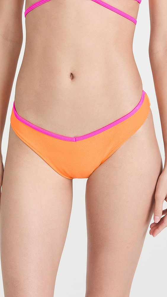Frankies Bikinis Enzo Terry Bikini Bottoms | Shopbop