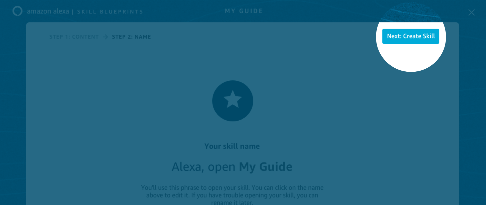 Alexa Skill Blueprints