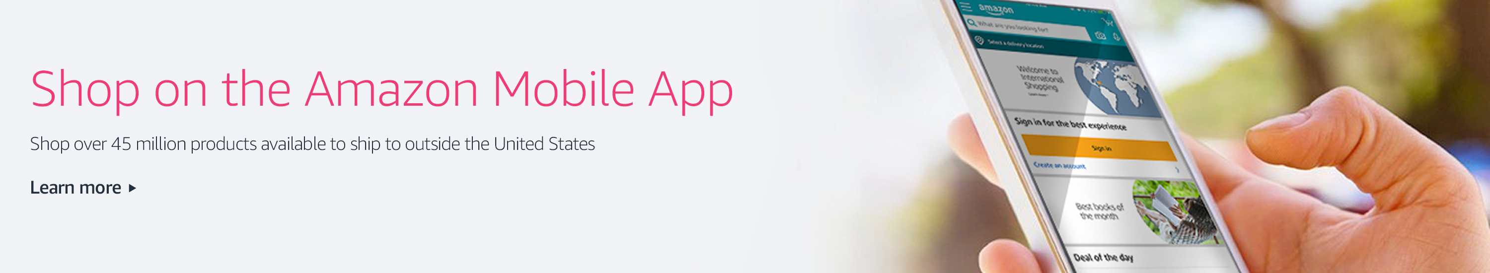 International Shopping: Help @ Amazon.com