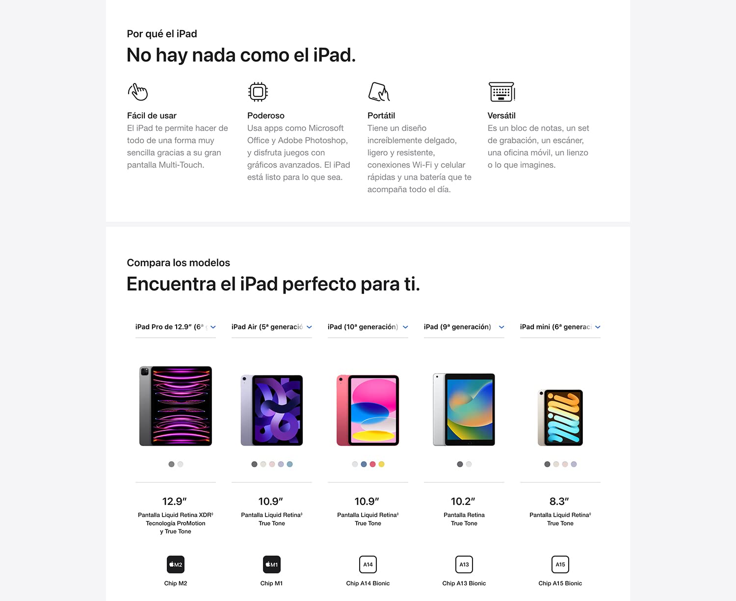 Amazon.com: Apple iPad Pro de 11 pulgadas (4ª generación): con chip M2, pantalla de retina ...