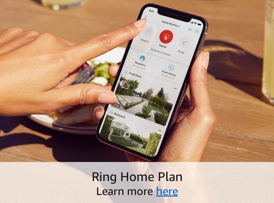 Ring Video Doorbell â€“ 1080p HD video, improved motion detection, easy ...
