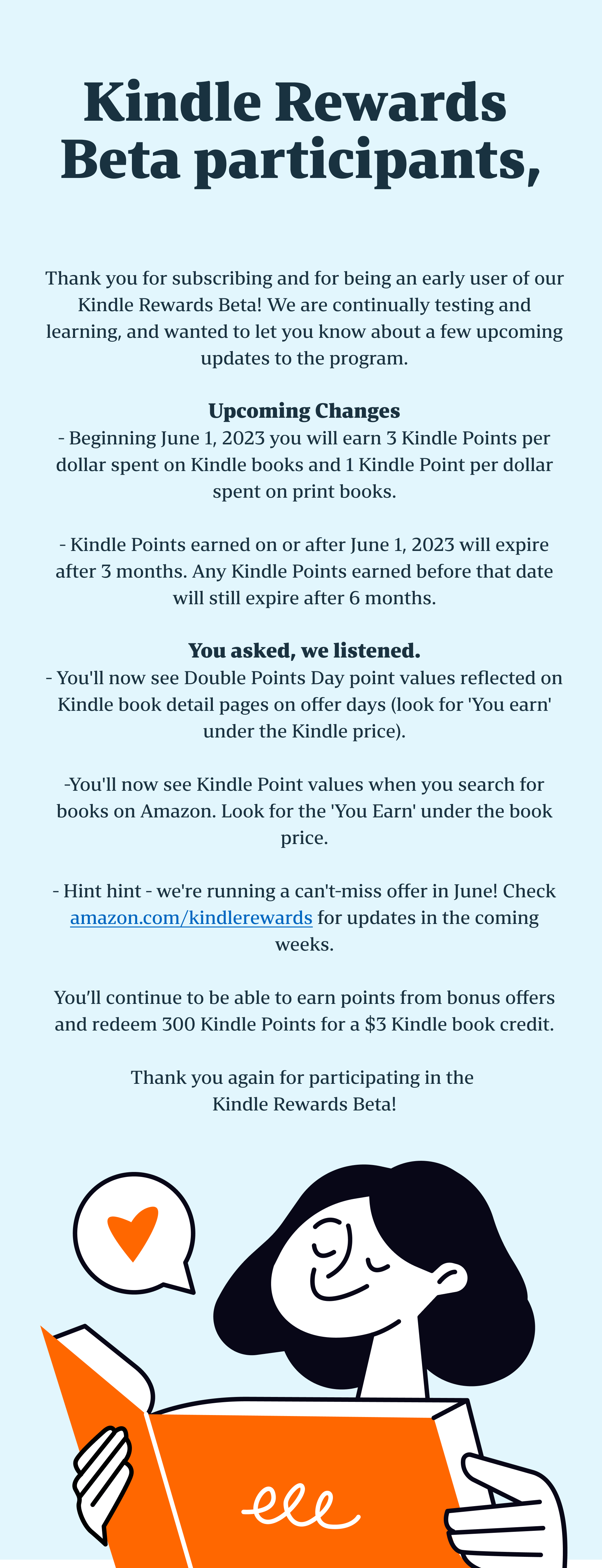 Kindle Rewards: June Program Updates : r/kindle