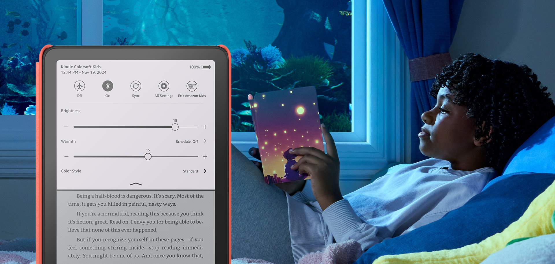 Amazon.com: Amazon Kindle Colorsoft Kids 16GB (newest model) – First Kindle for kids in color ...