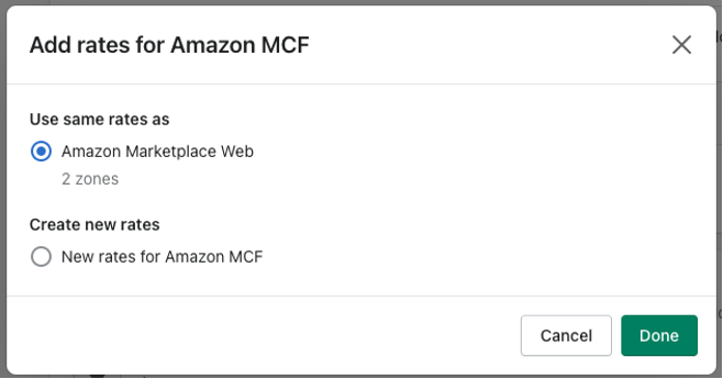 Amazon Multi-Channel Fulfillment (MCF) App for Shopify User Guide