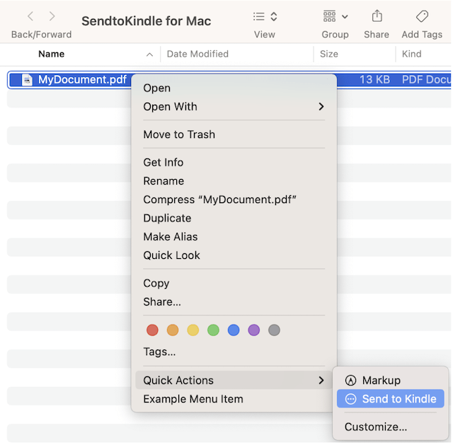 Exemplo de captura de tela para o caso descrito nesta etapa