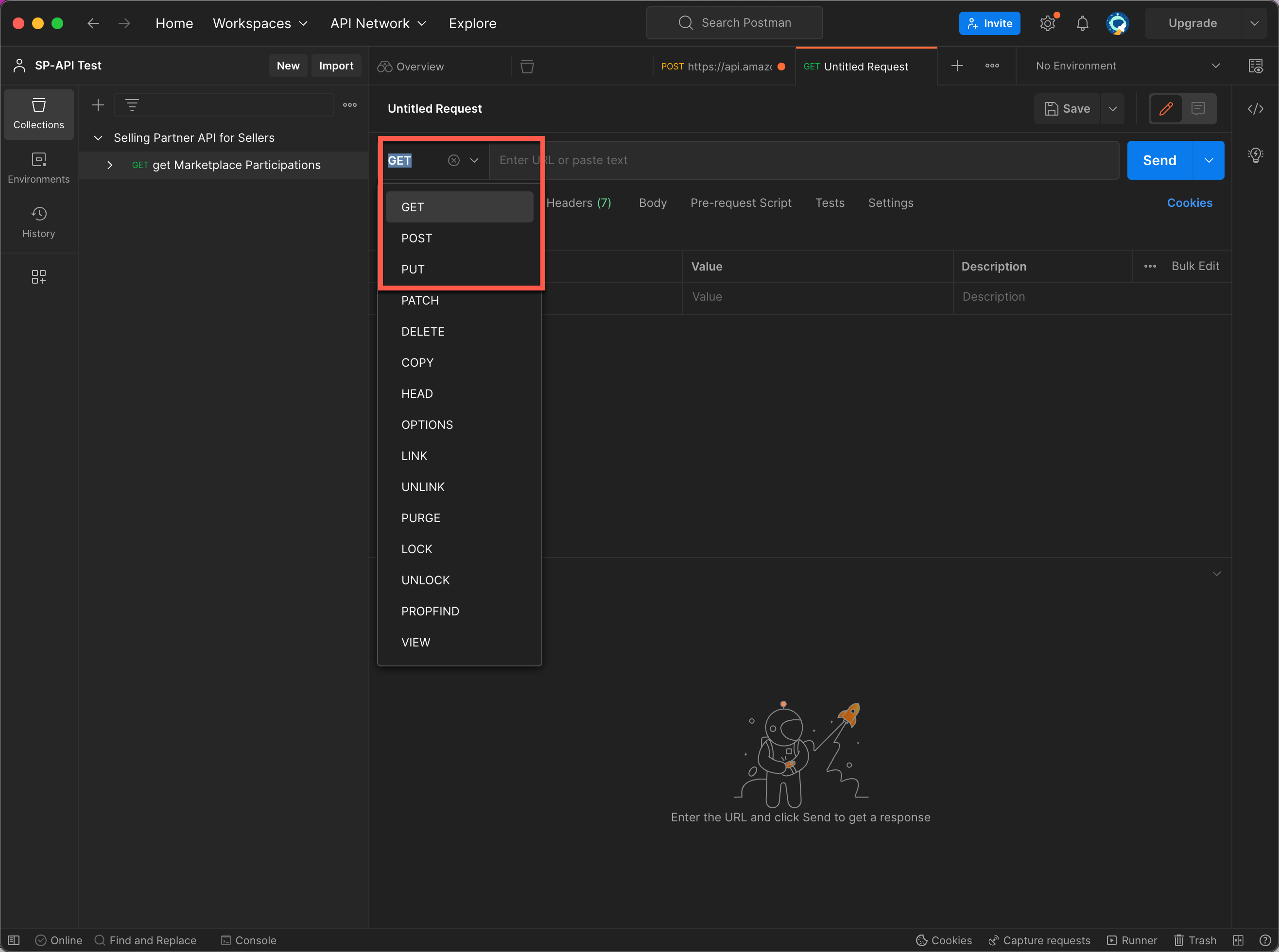 Using Postman For Selling Partner Api Models