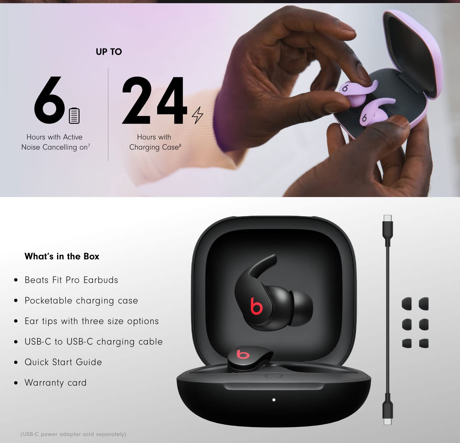 Beats Fit Pro – True Wireless Noise Cancelling Earbuds – Active Noise ...