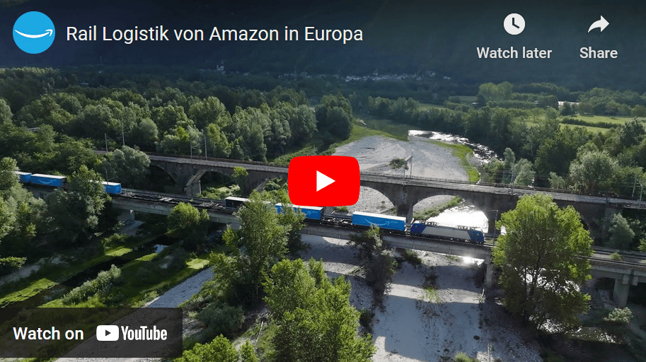Amazon has grown its use of rail and sea transportation in Europe by 50 ...