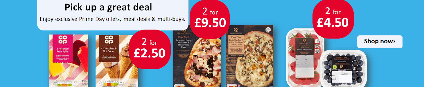 Co-op on Amazon | Same-day grocery delivery with Prime