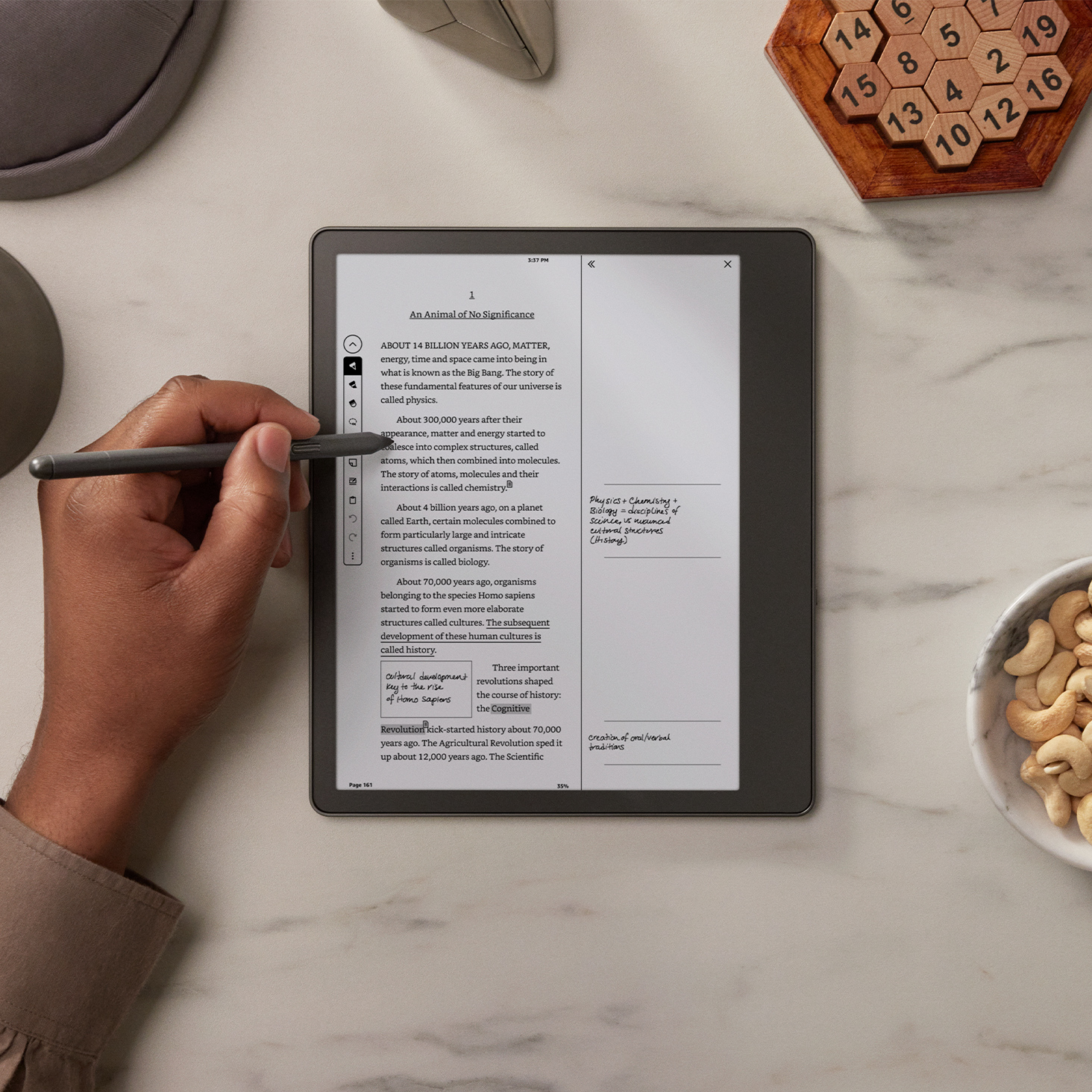 Amazon Kindle Scribe (16 GB) – Redesigned display with uniform borders. Now write directly on ...