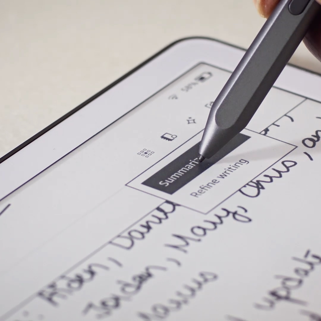 Amazon Kindle Scribe (16 GB) – Redesigned display with uniform borders. Now write directly on ...