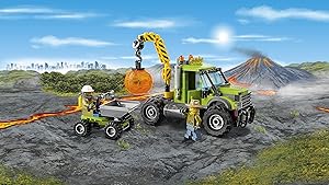 LEGO City 60124 - Vulkan-Forscherstation: Amazon.de: Spielzeug