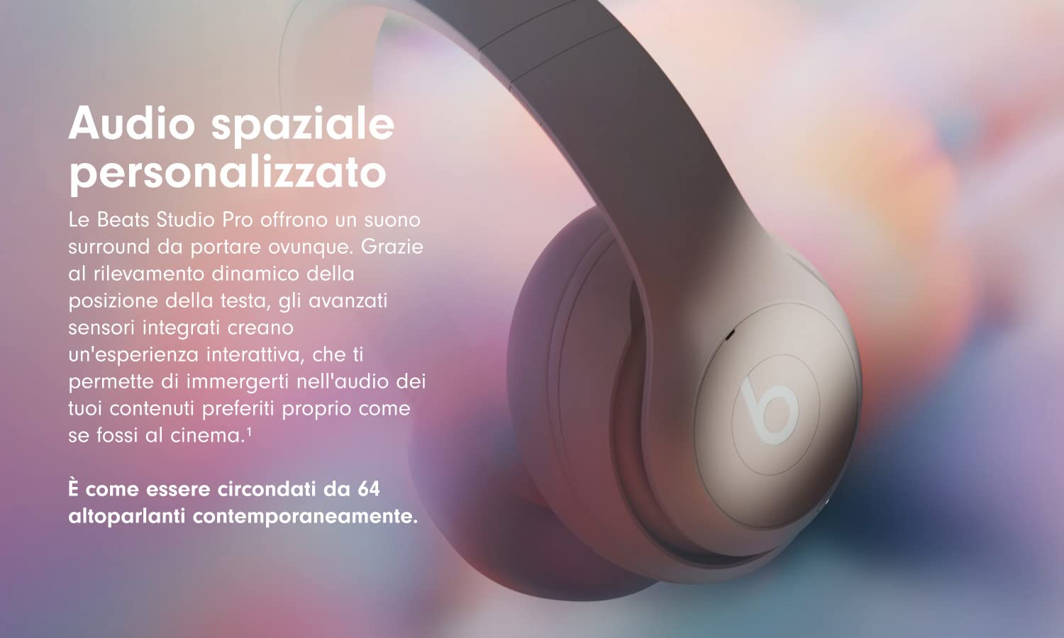 Beats Studio Pro - Cuffie Bluetooth wireless con cancellazione del ...
