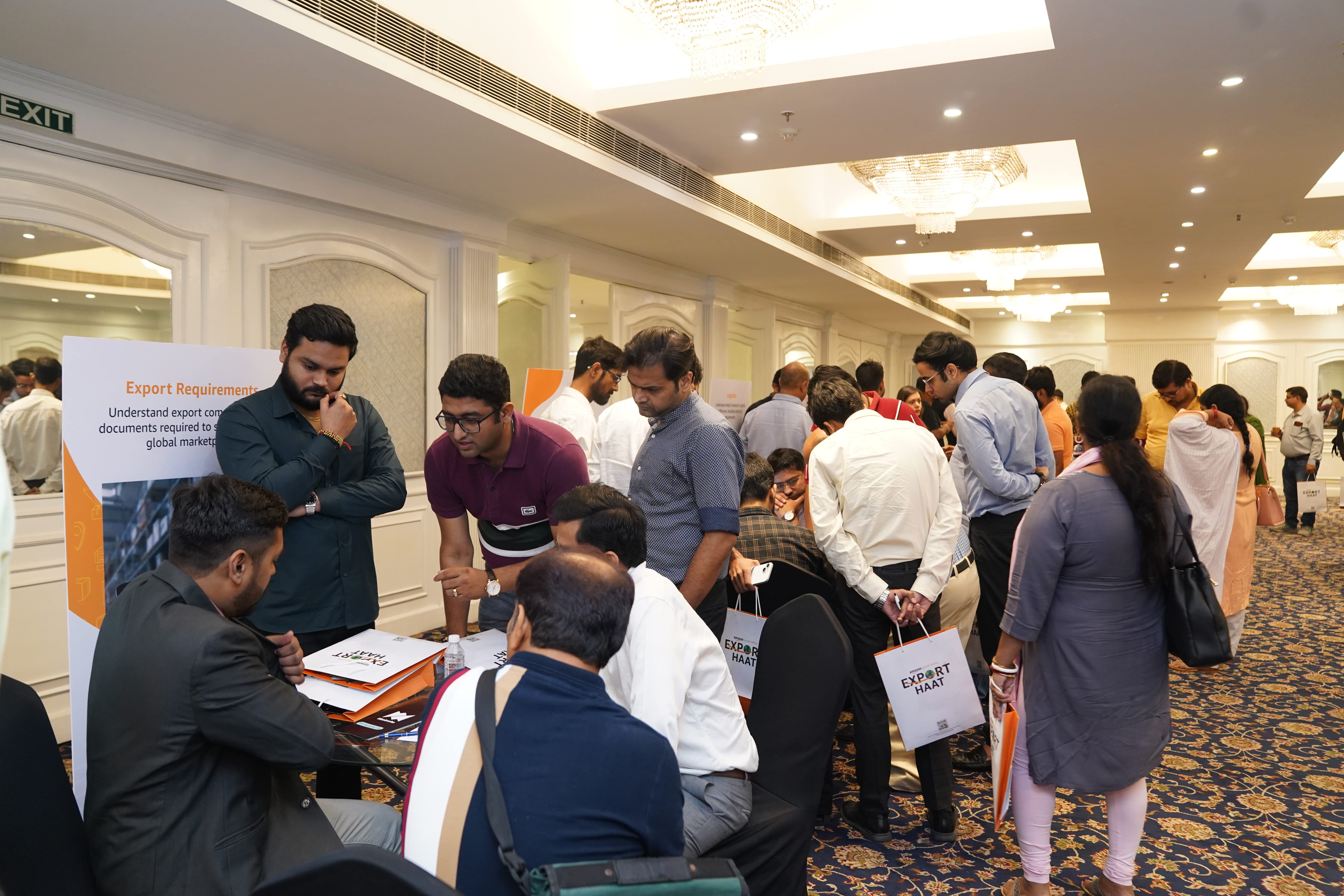 Learn, network and expand at Export Haat | Amazon Global Selling events