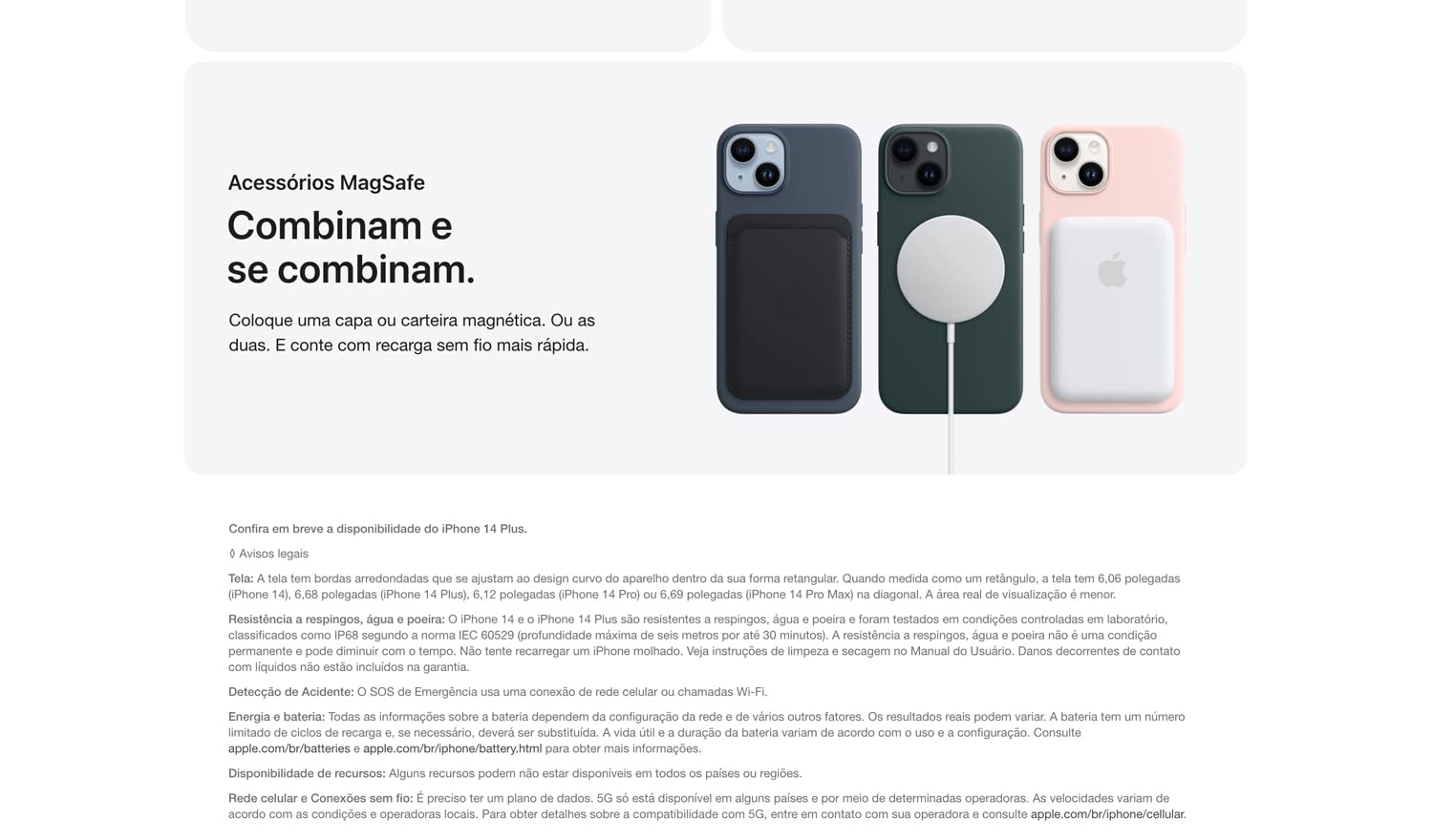Apple iPhone 14 (128 GB) – Estelar | Amazon.com.br