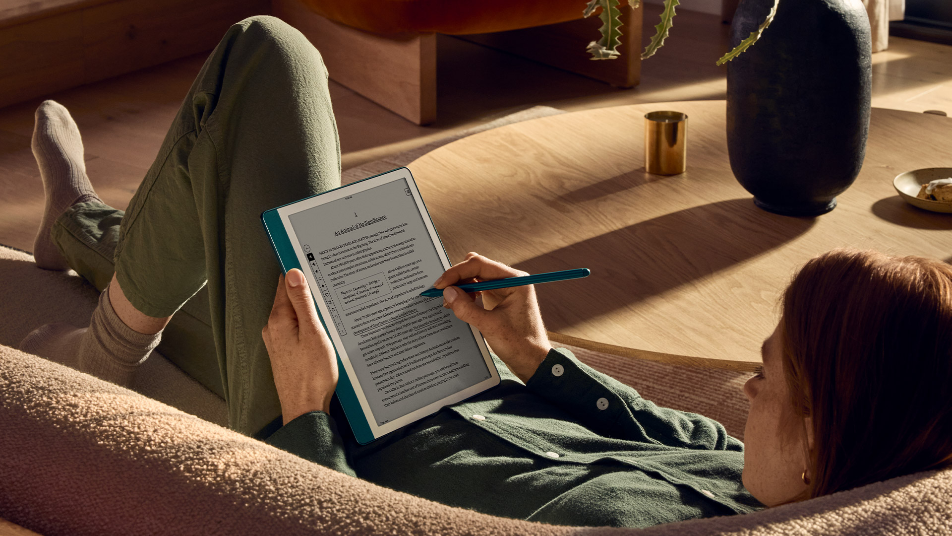 Amazon Kindle Scribe (16 GB) – Redesigned display with uniform borders. Now write directly on ...