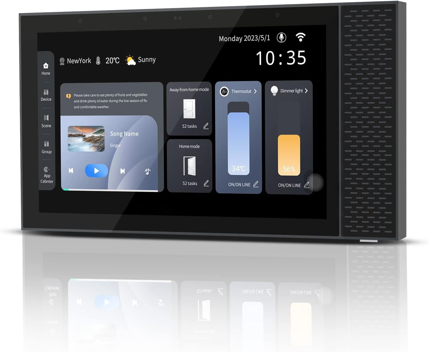 Echo Hub | 8” smart home control panel with Alexa | Compatible with thousands of devices ...