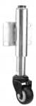 Spring Loaded Gate Castor, 2″ Gate Wheel Spring Loaded Swivel Caster ...