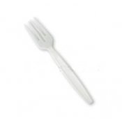 Amazon.com: Fork, Extra Heavy-weight/White (10/100)_PP "Unbreakable"