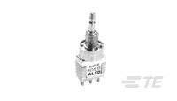 MPE106F, Switch Push Button SPDT Plunger 6A 250VAC Momentary Contact ...