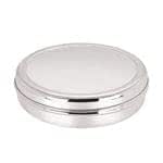 SHIV HOME WORLD Stainless Steel Chocolate Dabba,Poori Dabba Size-1 ...