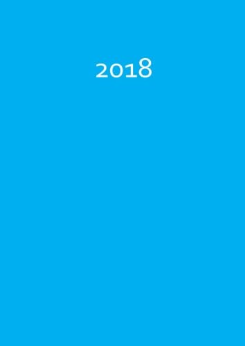 MY BIG FAT CALENDAR 2018 (Great Britain) - Caribbean Blue: 1 day per ...