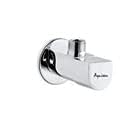 Aquieen Full Brass Heavy Angle Stop Valve with Wall Flange for Geyser ...