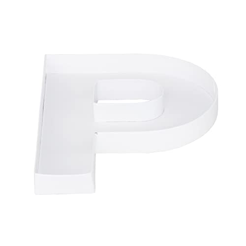 Snapklik.com : 8 Small Fillable Cardboard Letter Shaped Mache Kids