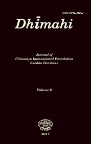 Dhimahi - Volume-8(2017): Journal of Chinmaya International Foundation ...