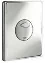 Grohe 42 303 Replacement Skate Top Plate with Push Button - Starlight ...