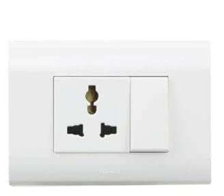 Shree MARUTHI HARDWARES and ELECTRICALS Modular Switches (Pack of 3 ...