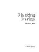 Planting design: Walker, Theodore D: 9780914886303: Amazon.com: Books