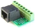 Terminal Block Interface Module RJ45 Breakout Board : Buy Online at ...