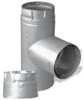 Dura-Vent Clean-Out Tee for 3'' Pellet (3PVL-T) - Simpson Dura-Vent M&G ...