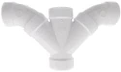 Amazon.com: 4" PVC DWV Double Wye and 45° Elbow Combo : Tools & Home ...