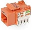 Amazon.com: CAT5E Orange Keystone Jack 568A/568B : Electronics