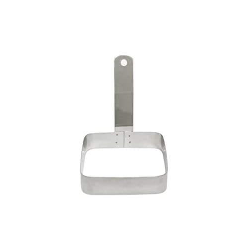 Snapklik.com : 4x 4 Stainless Steel Square Egg Ring- Ring Mold Shaper ...