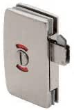 (Nickel) - CRL Brushed Nickel Sliding Glass Door Lock With Indicator by ...
