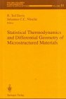 Statistical Thermodynamics and Differential Geometry of Microstructured ...