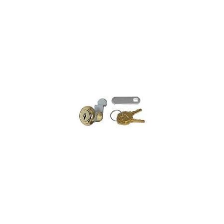 National Cabinet Lock C8053-US3-KA Cam Lock, 1-3/16" Cylinder Length ...