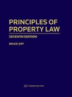 Principles of Property Law, Seventh Edition: 9780779886203: Books ...