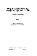 Anglo-Saxon Poetry Essays In Appreciation | Amazon.com.br